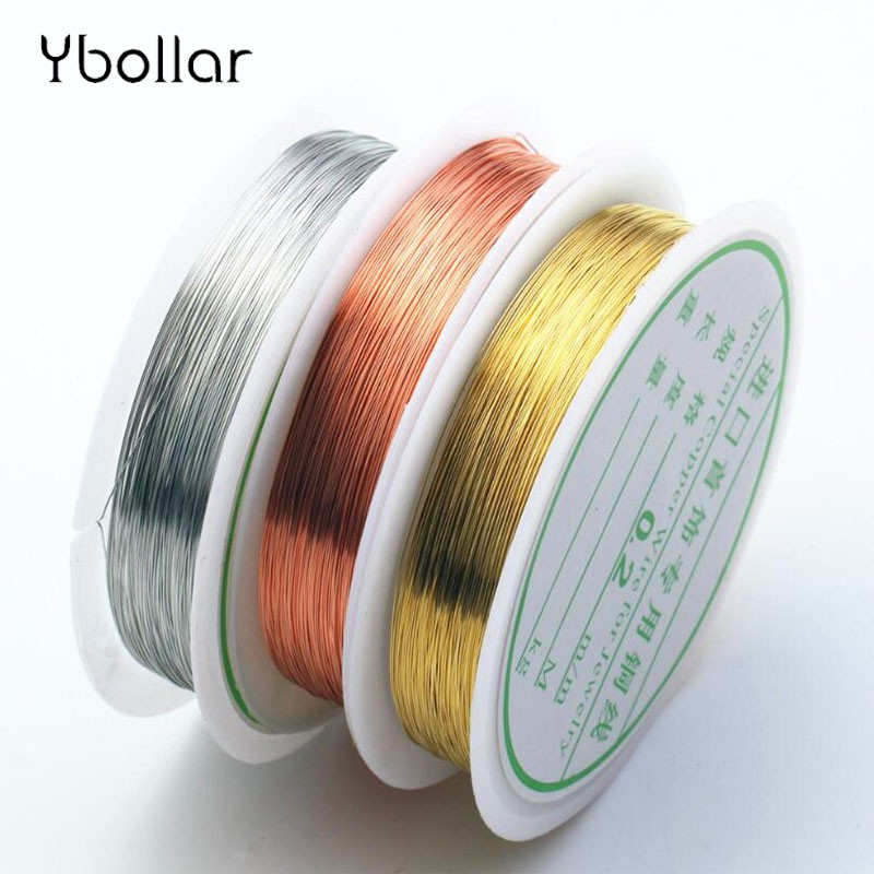 0.2/0.25/0.3/0.4/0.5/0.6/0.8/1.0mm Brass Copper Wire Beaded Lead Line ...