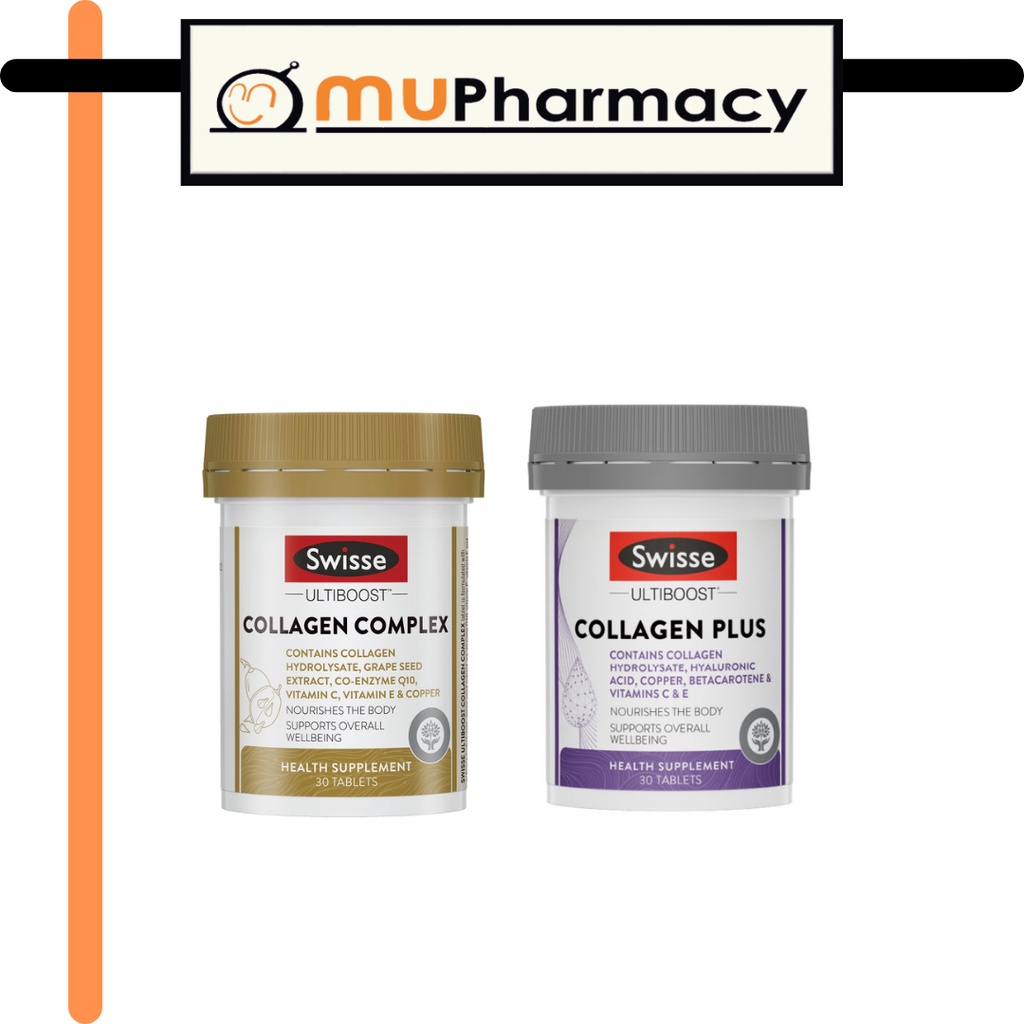 Swisse Ultiboost Collagen Complex 30's/ Swisse Ultiboost Collagen Plus ...