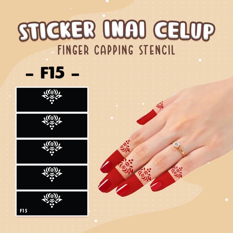 Stiker Jari henna Part 2 | Shopee Malaysia