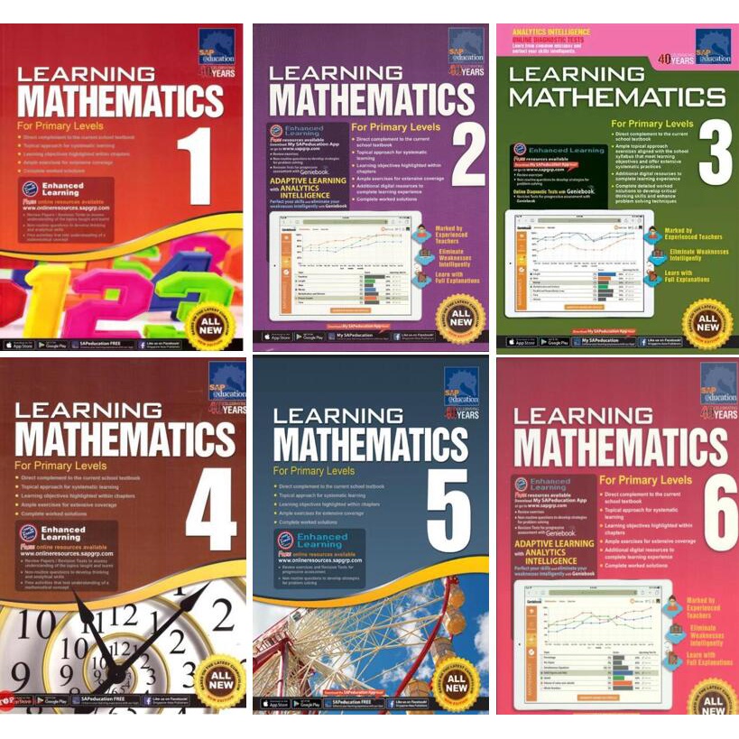 Learn Maths - SAP Learning Mathematics for Primary (1-6) with Answers ...