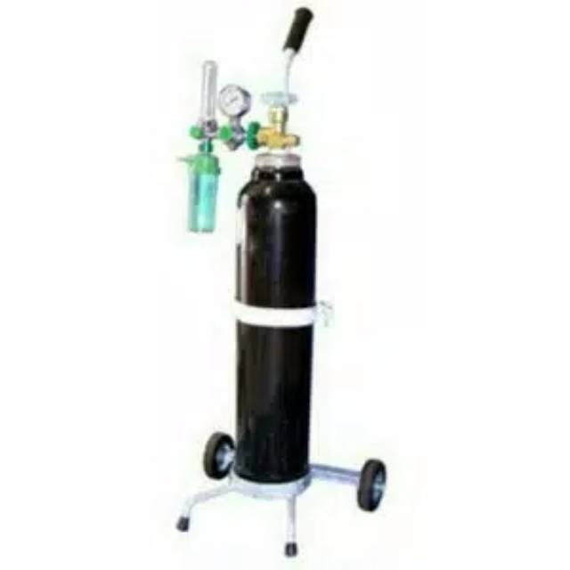 Oxygen Tubes 1m3 Set / Oxygen Tubes (tubes + Trolley + Regulator ...