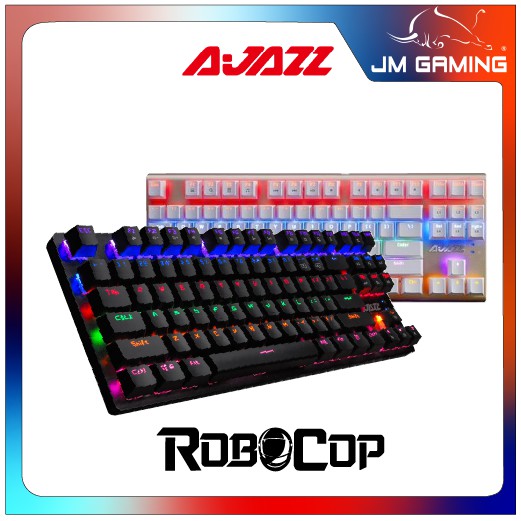 AJAZZ ROBOCOP TKL 87 Key Wired Mechanical Keyboard | Shopee Malaysia