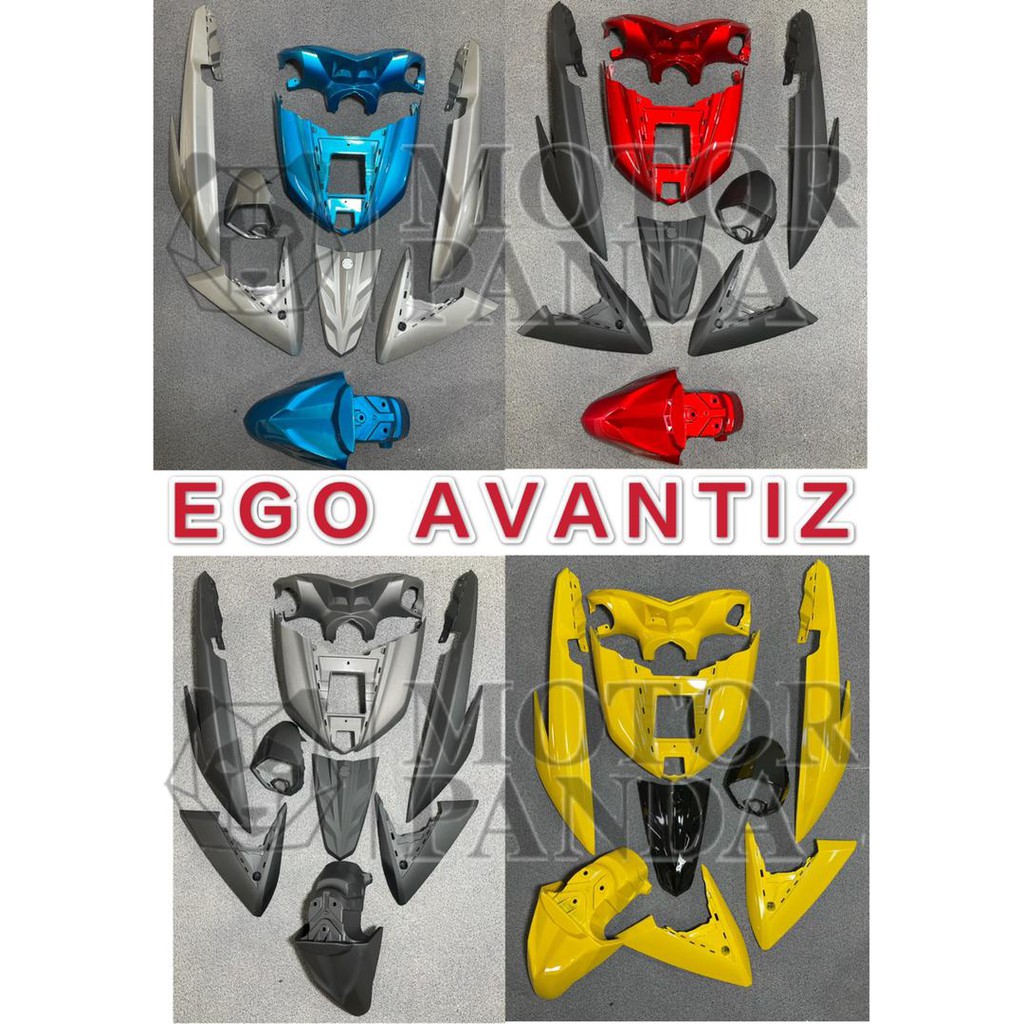 EGO AVANTIZ AVANTIS YAMAHA SCOOTER COVER SET COVERSET BODY CAVER KAVER ...