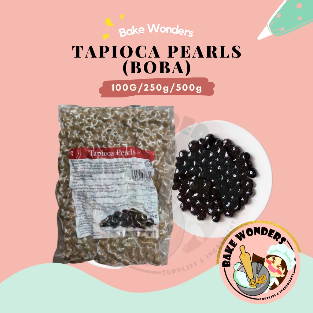 Tapioca Pearls/Boba Tea/ Bubble Tea Essentials/ Bubble Tea Ingredients ...