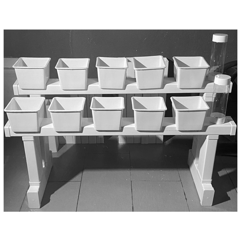 SET HIDROPONIK EAB - 10B | HYDROPONIC SET WITH 10 POT | Shopee Malaysia