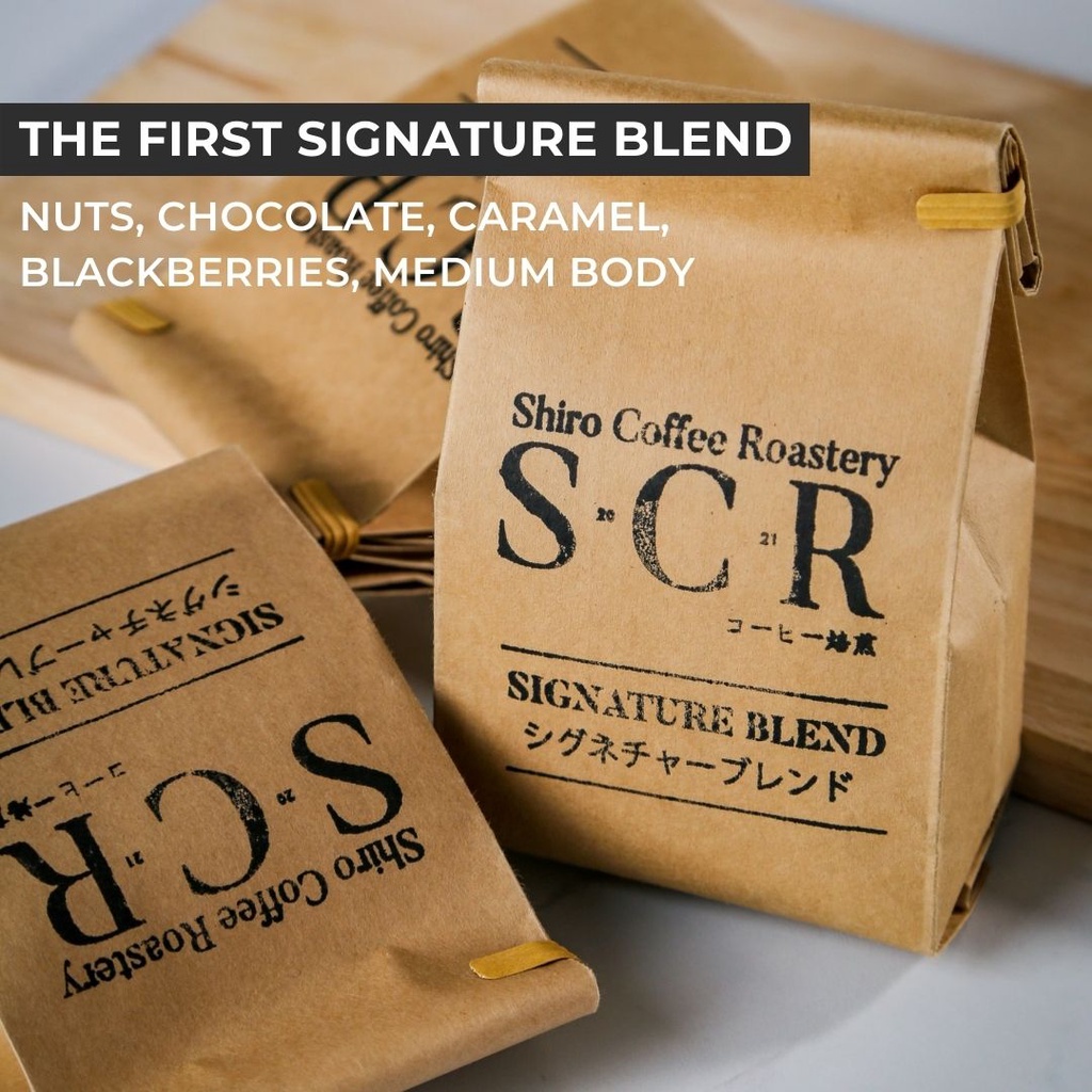 Shiro Coffee Roastery | THE FIRST (Signature Blend) Whole Bean | Coffee ...