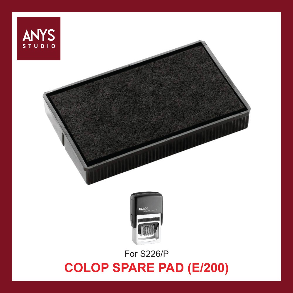 COLOP (E/200) Spare Ink Pad for Printer S226/P Self-Inking Stamp ...