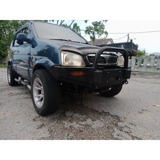 PERODUA KEMBARA BUMPER BESI BULL BAR BULBAR OFFROAD METAL BUMBER 4X4 ...