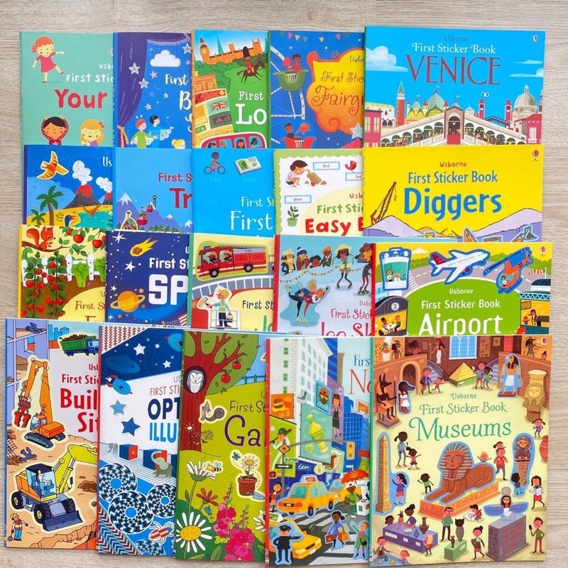 Usborne First Sticker Activities Books [READY STOCK] FREE SHIPPING ...