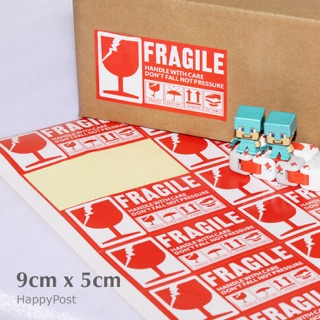 Ready Stock 100pcs Fragile Sticker Fragile Label Warning Label Courier ...