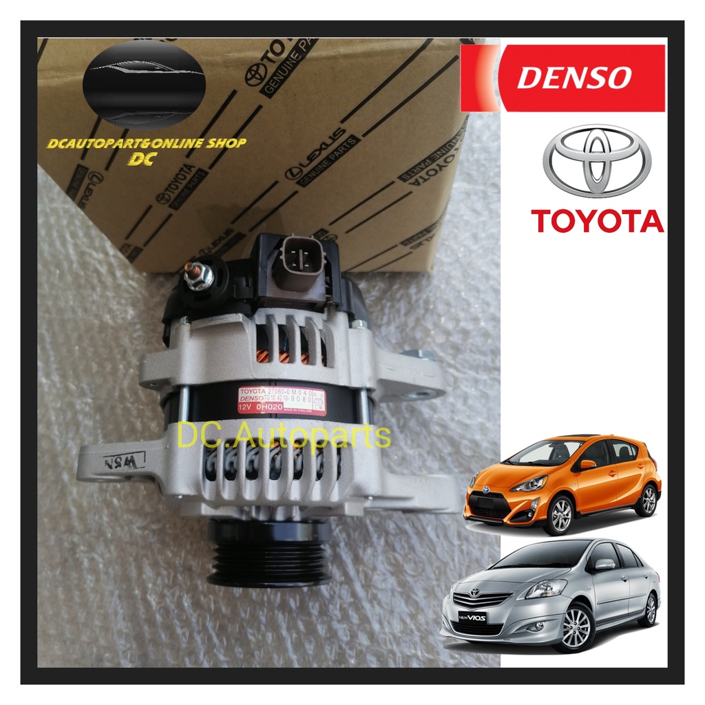 ORIGINAL NEW DENSO ALTERNATOR TOYOTA VIOS NCP93 PRIUS C | Shopee Malaysia