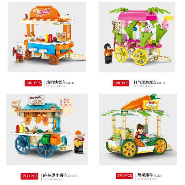 Sembo Block Mini Cart 601113-601116 | Shopee Malaysia