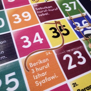[READY STOCK] DAM TAJWID ULAR FREE DADU DAN BUAH DAM - permainan sambil ...