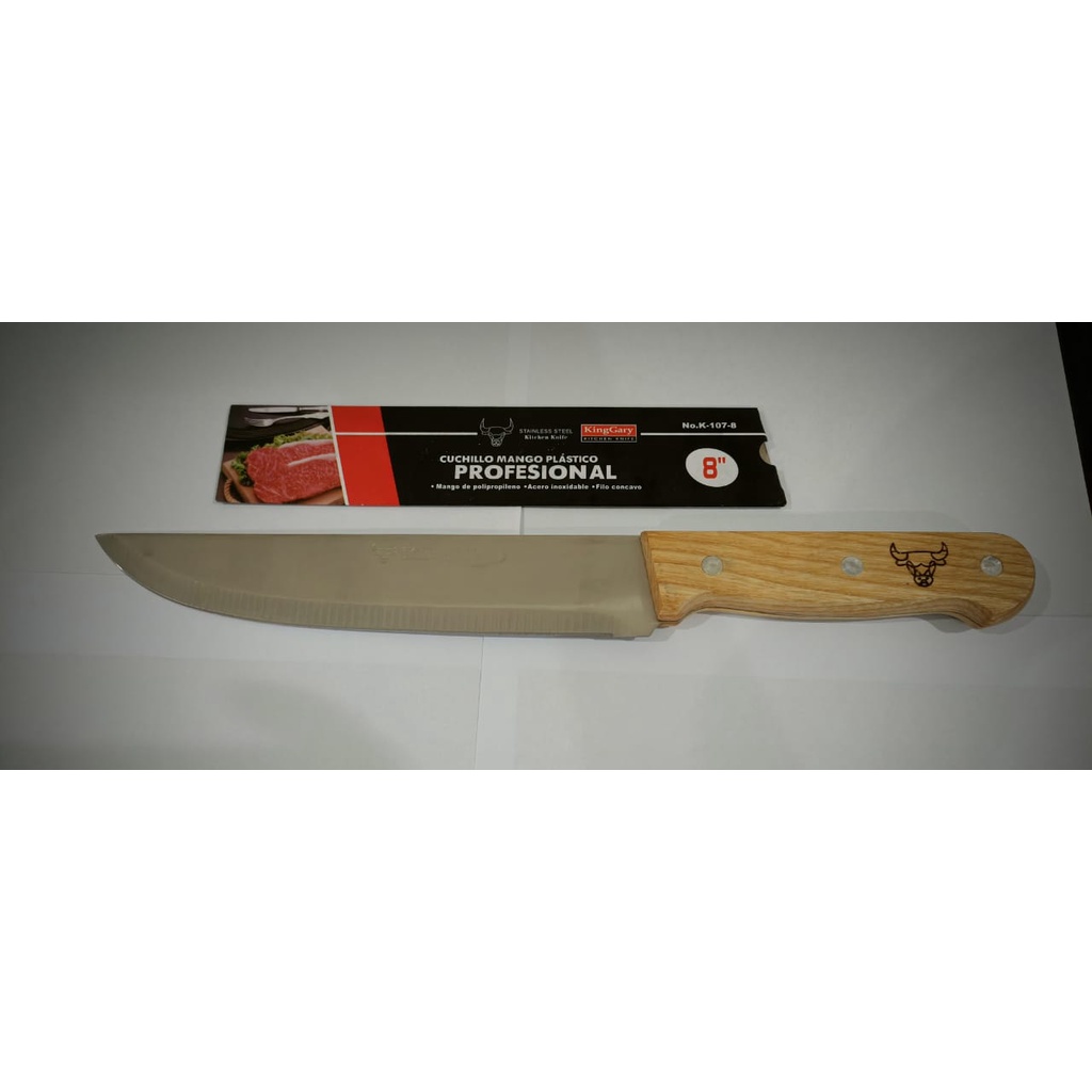 (Ready Stock) 8"Pisau Dapur Stainless Steel Chiefs Kitchen Knife ...