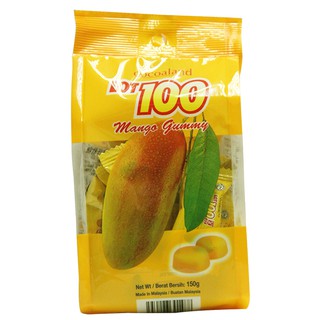Lot 100 Fruit Gummy Mango (150g x 2 Packs) | Shopee Malaysia