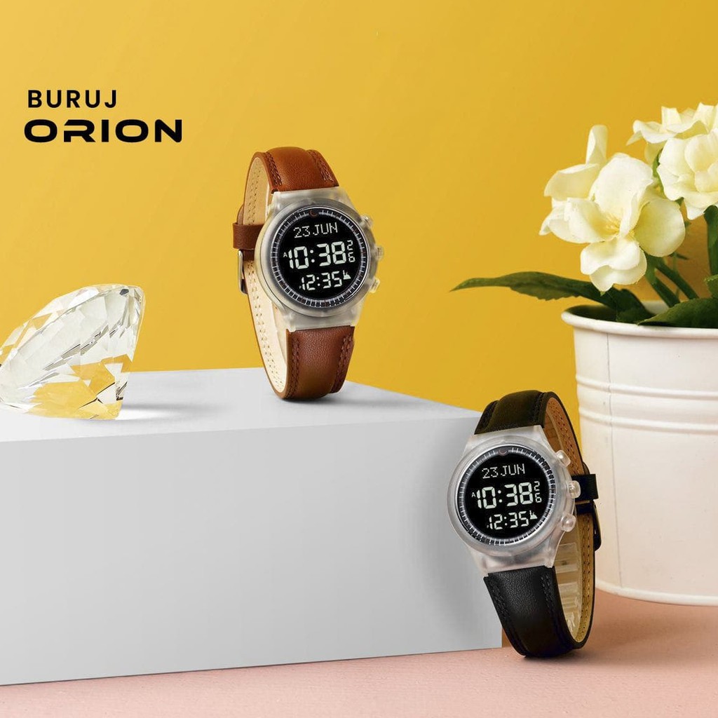 BURUJ ORION JAM TANGAN AZAN, JAM KIBLAT | Shopee Malaysia