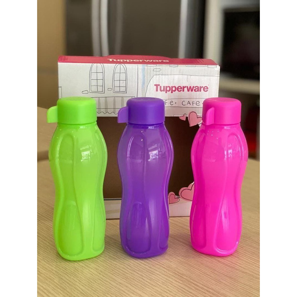 [LOCAL SELLER] Botol Air TUPPERWARE Eco Mini Bottle Neon 310ml (1pc ...