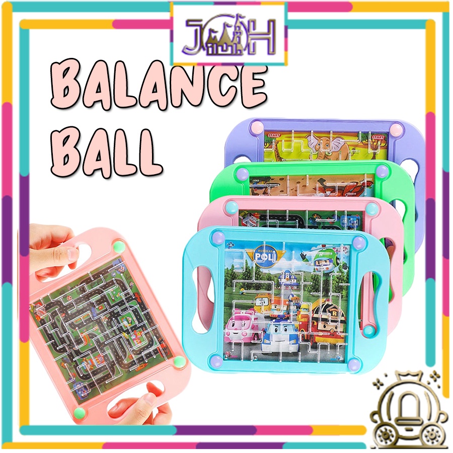 Happy Planet Balance Ball Maze Game Bead puzzle for kids Educational ...