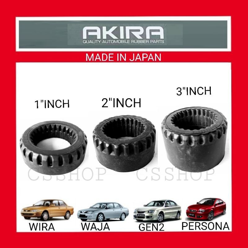 PROTON WIRA , WAJA , GEN2 , PERSONA COIL SPRING RUBBER REAR / UP 1 ...