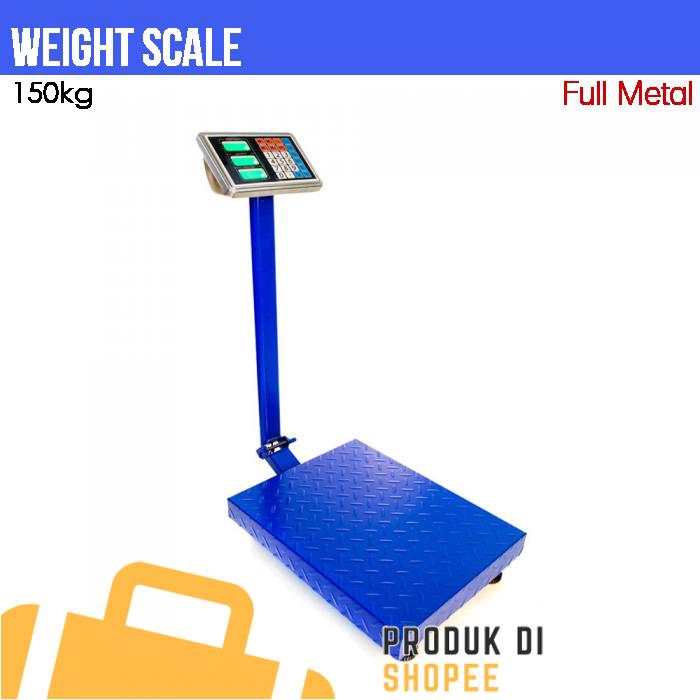 150KG Digital Rechargeable Platform Weight Scale Industrial Parcel ...