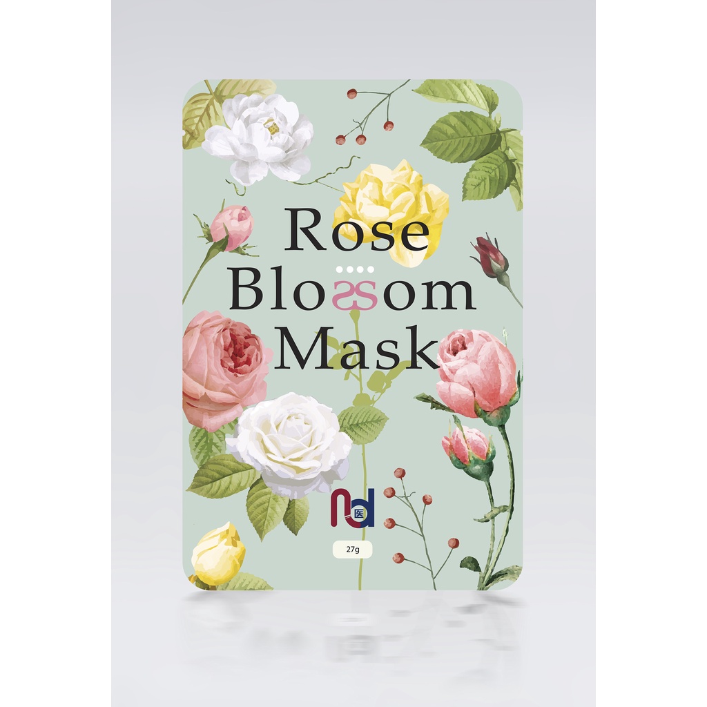 Nardia Laboratory - RBM01 – Rose Blossom Mask /10pcs 100% Original ...