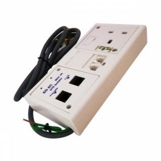 Cal-Lab Lightning Isolator ( CLLI SD4CCU+DSL ) 1 Power & 2 x RJ45 ...