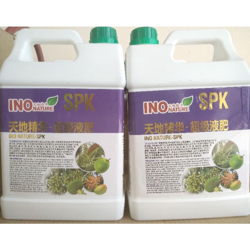INO Nature SPK Foliar 天地精华 SPK 超级液肥 (4L) | Shopee Malaysia
