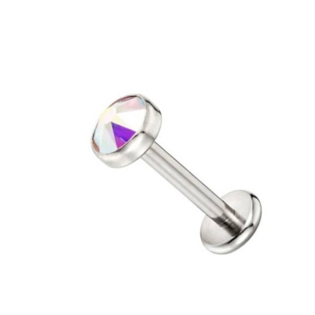 [AtticPiercing] AB push pin for nose, earlobe, helix, conch, forward ...