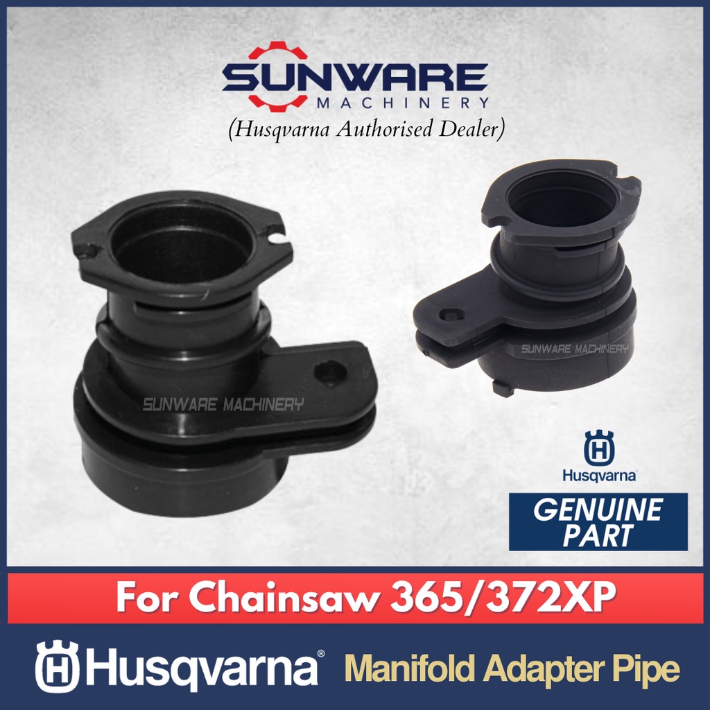 HUSQVARNA 365 372XP Chainsaw - Manifold Adapter / Pipe (Original Spare ...