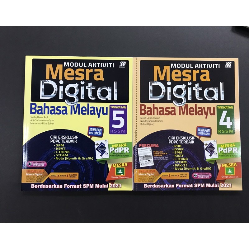 Modul aktiviti mesra digital bahasa melayu tingkatan 4/5 | BeeCost