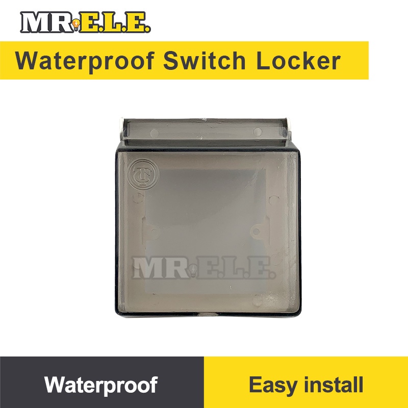 TC Outdoor Socket Enclosure PVC Weatherproof Socket Cover | Shopee Malaysia