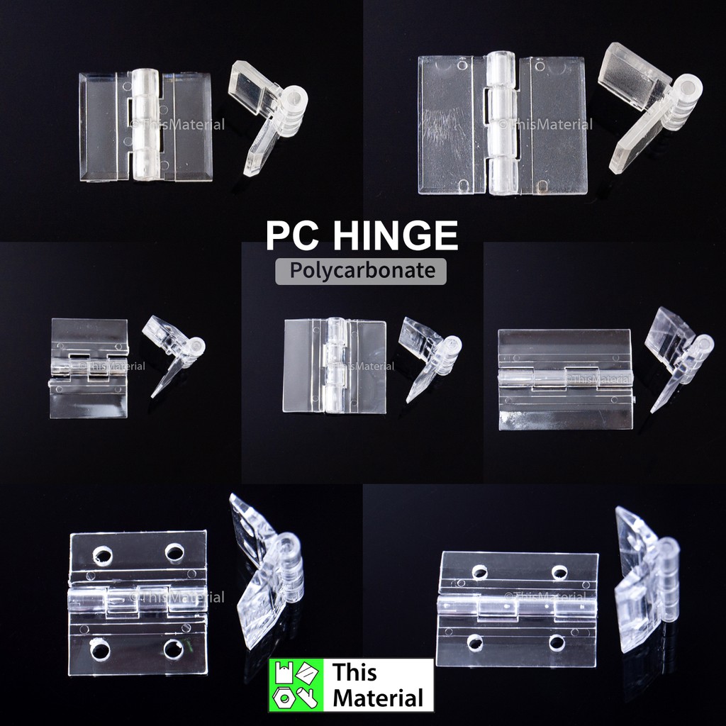 PC Hinge Polycarbonate Hinge Engsel Polikarbonate PC | Shopee Malaysia