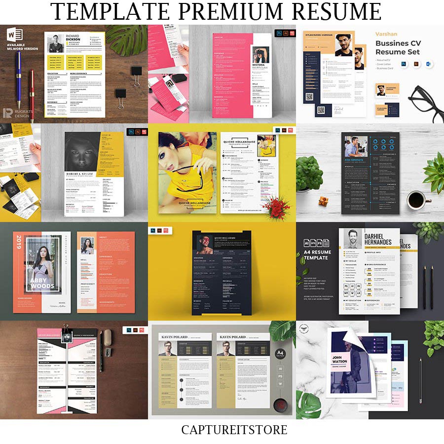 TEMPLATE RESUME MURAH 2021 (PREMIUM RESUME) | Shopee Malaysia