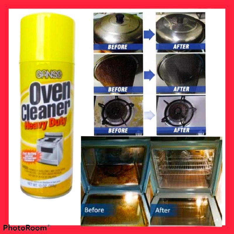 GANSO Oven Cleaner Heavy Duty Organic Degreaser Stove Microwave Cookware Magical Cleaning Spray ...