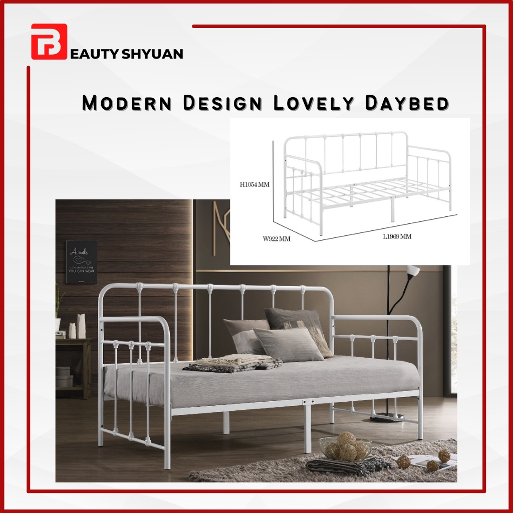 DUMEE Single Day Bed Single Daybed Single Bed Frame Single Bedframe ...