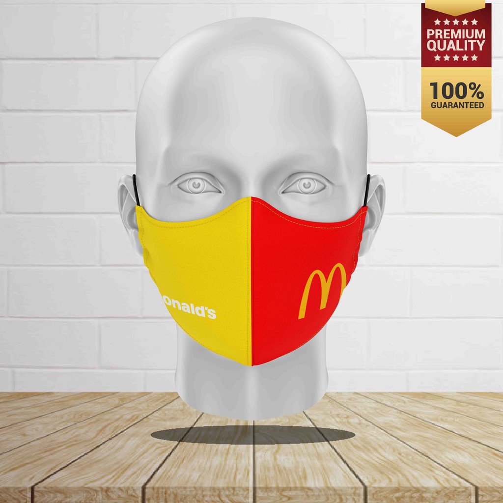 FACE MASK McDonald's LIMITED EDITION | Shopee Malaysia