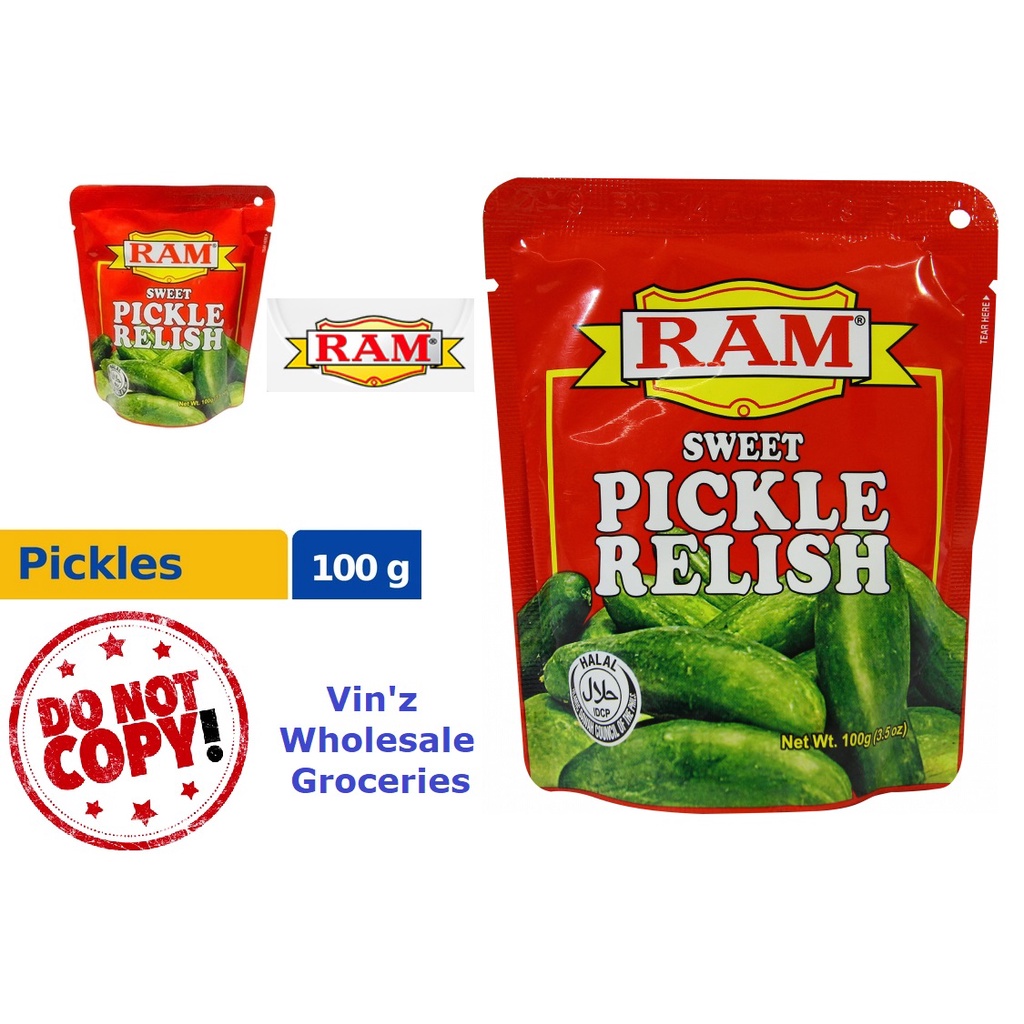 Ram Sweet Pickle Relish Pouch 100g. | Shopee Malaysia