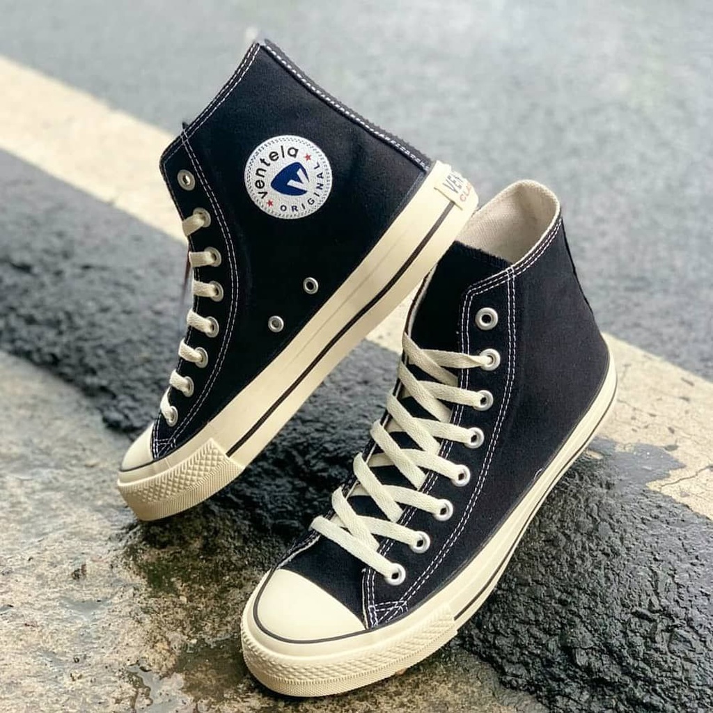 Ventela Ethnic Black Natural High Low Original Vantela Ventella 100% ...