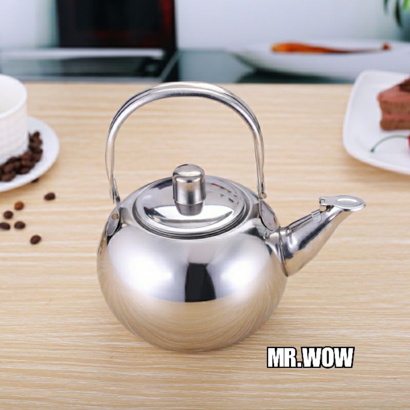 Stainless Steel Water Kettle with Lid/Filter /Small Kettle/ Teapot/Mini ...