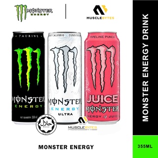 Monster Energy - Drink [355ML / 1 Can] [Halal Monster Energy] | Shopee ...