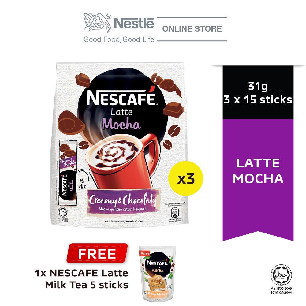 Nescafe nescafe gold nescafe dolce gusto NESCAFE Latte Mocha 15x31g ...