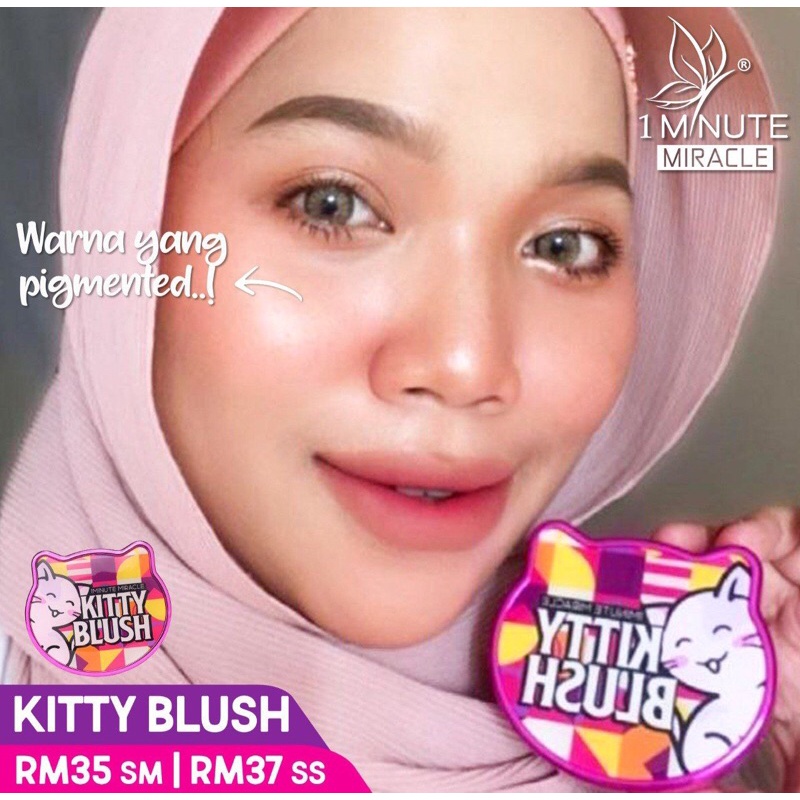 Kitty Blush 1 Minute Miracle | Shopee Malaysia