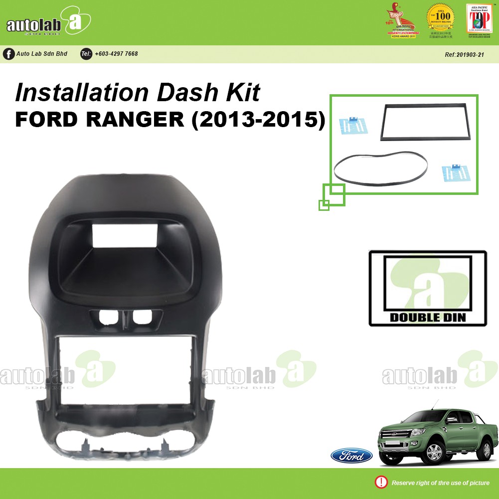 Player Casing Double Din Ford Ranger 2013-2015 | Shopee Malaysia