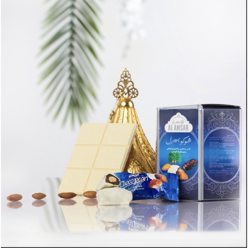 Milk Chocolate with Dates Filled Almonds [HOT ITEM] COKLAT KURMA VIRAL ...