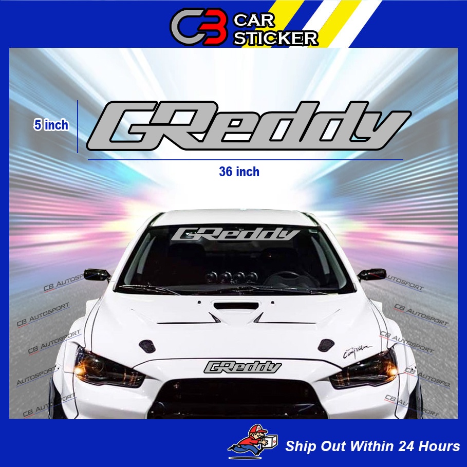 Greddy Performance Car Sticker / cs688 | Shopee Malaysia
