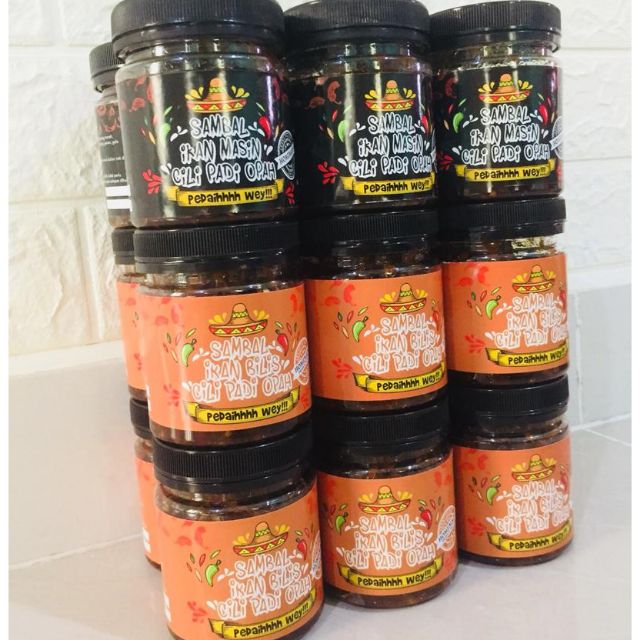 SAMBAL BERAPI OPAH (IKAN MASIN CILI PADI&BILIS CILI PADI) | Shopee Malaysia