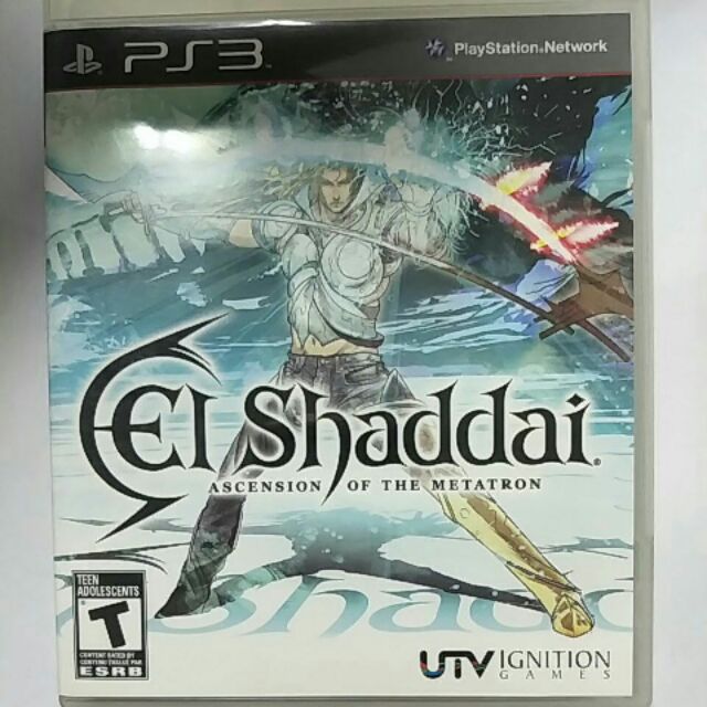 PS3 EL SHADDAI ASCENSION OF THE METATRON (ORIGINAL QUALITY DISC USED ...