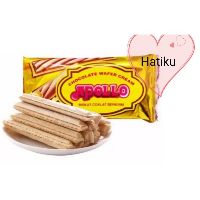 Apollo chocolate Wafer cream 10x11g | BeeCost
