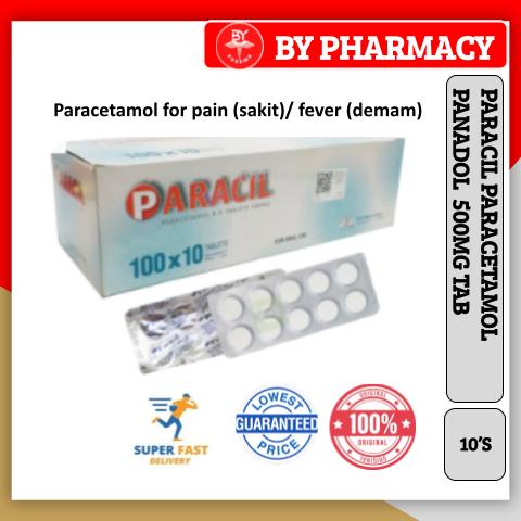 PARACIL PARACETAMOL PANADOL 500MG TAB 10S/STRIP | Shopee Malaysia