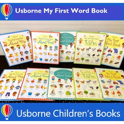 [Littlebookz] Usborne My First Word Book (board book) - English ...